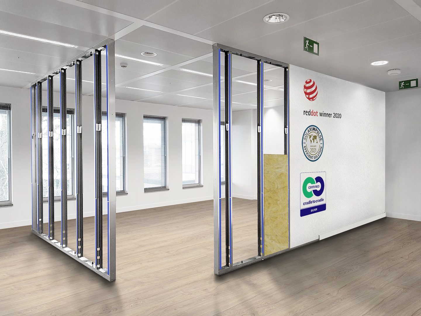 JUUNOO: circulair bouwen met herbruikbare interieurwanden - Trividend